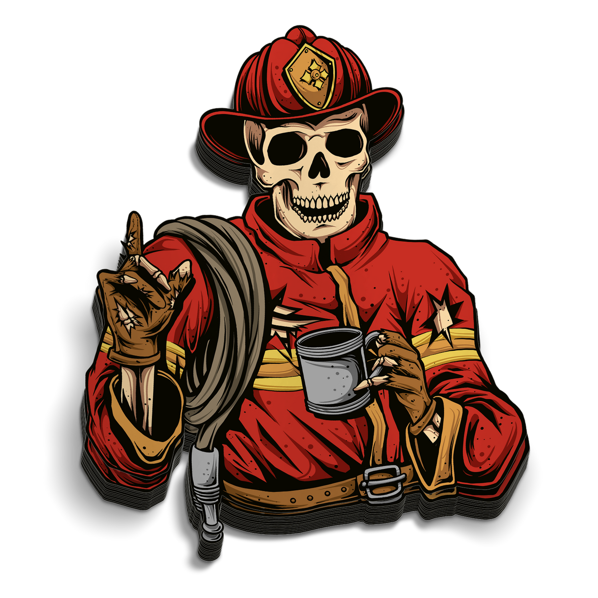 Hotshots Coffee Time Sticker