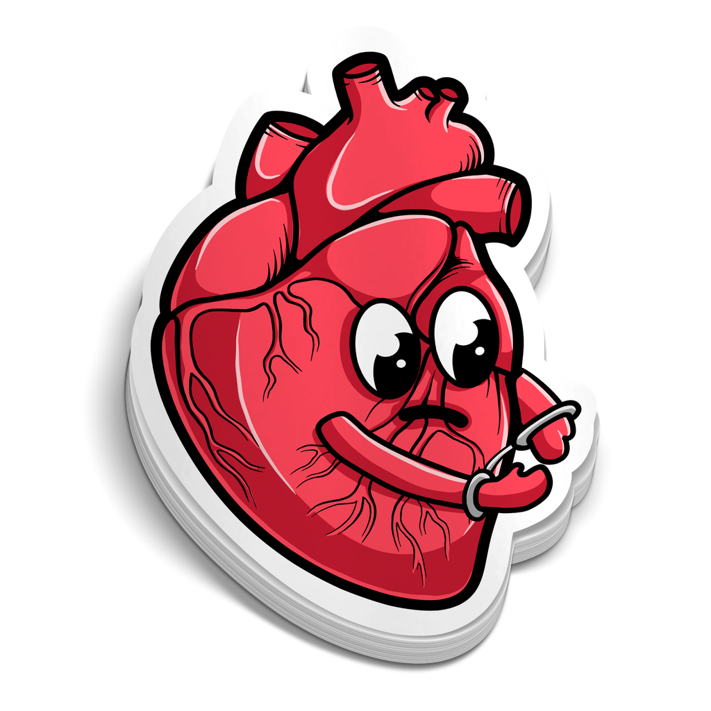 Cardiac Arrest Sticker cardiac-arrest-sticker