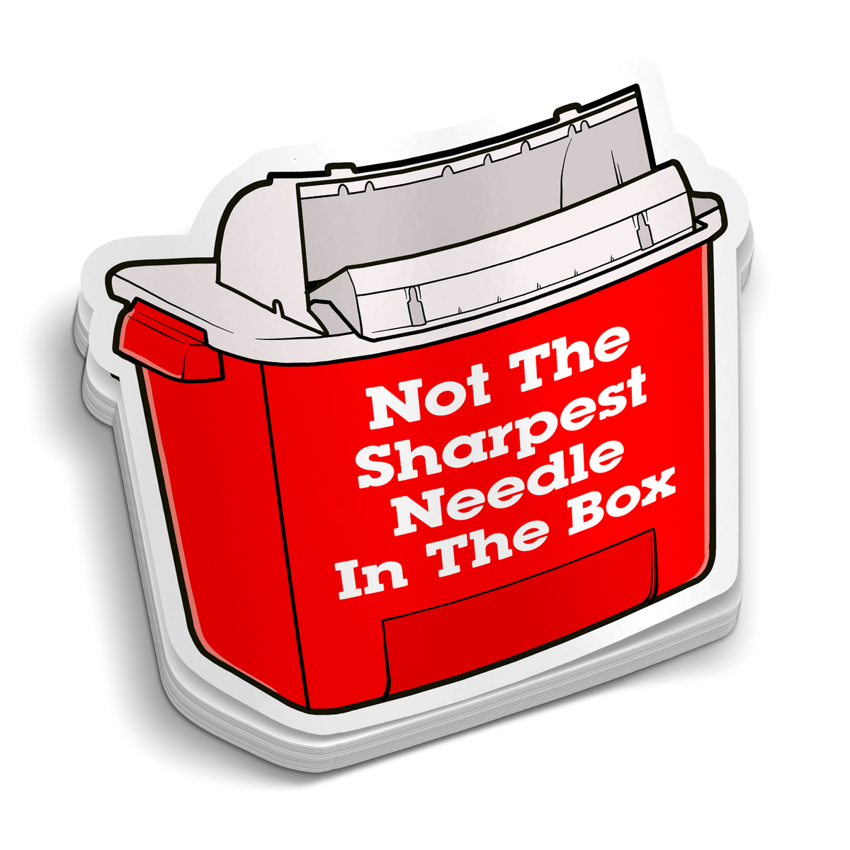 Not The Sharpest Needle Sticker