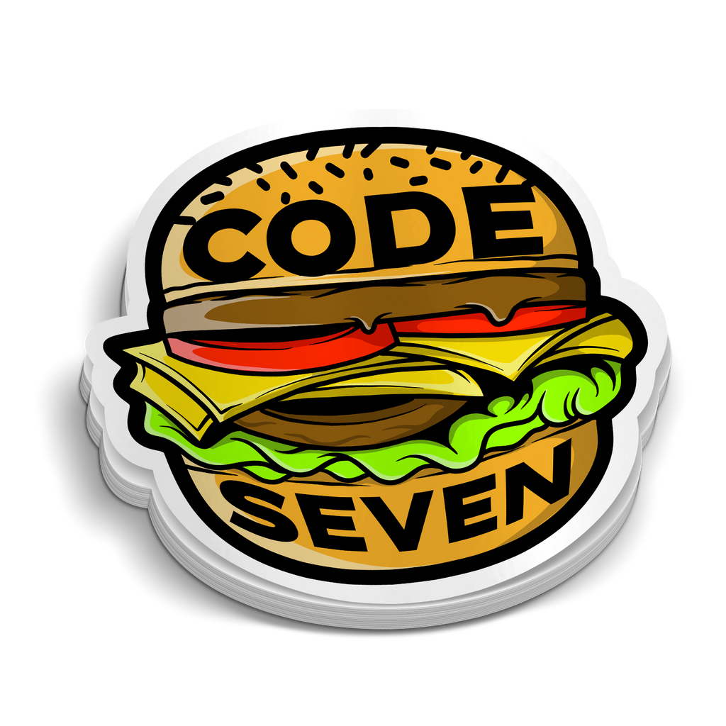 Code 7 Police Sticker code-7-police-sticker