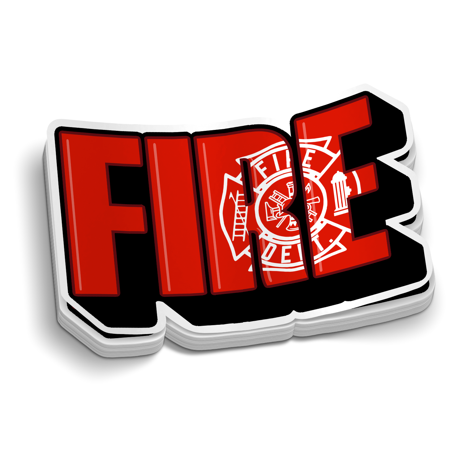 Firefighter Stickers | Waterproof Firehouse Humor Decals | Perfect for ...