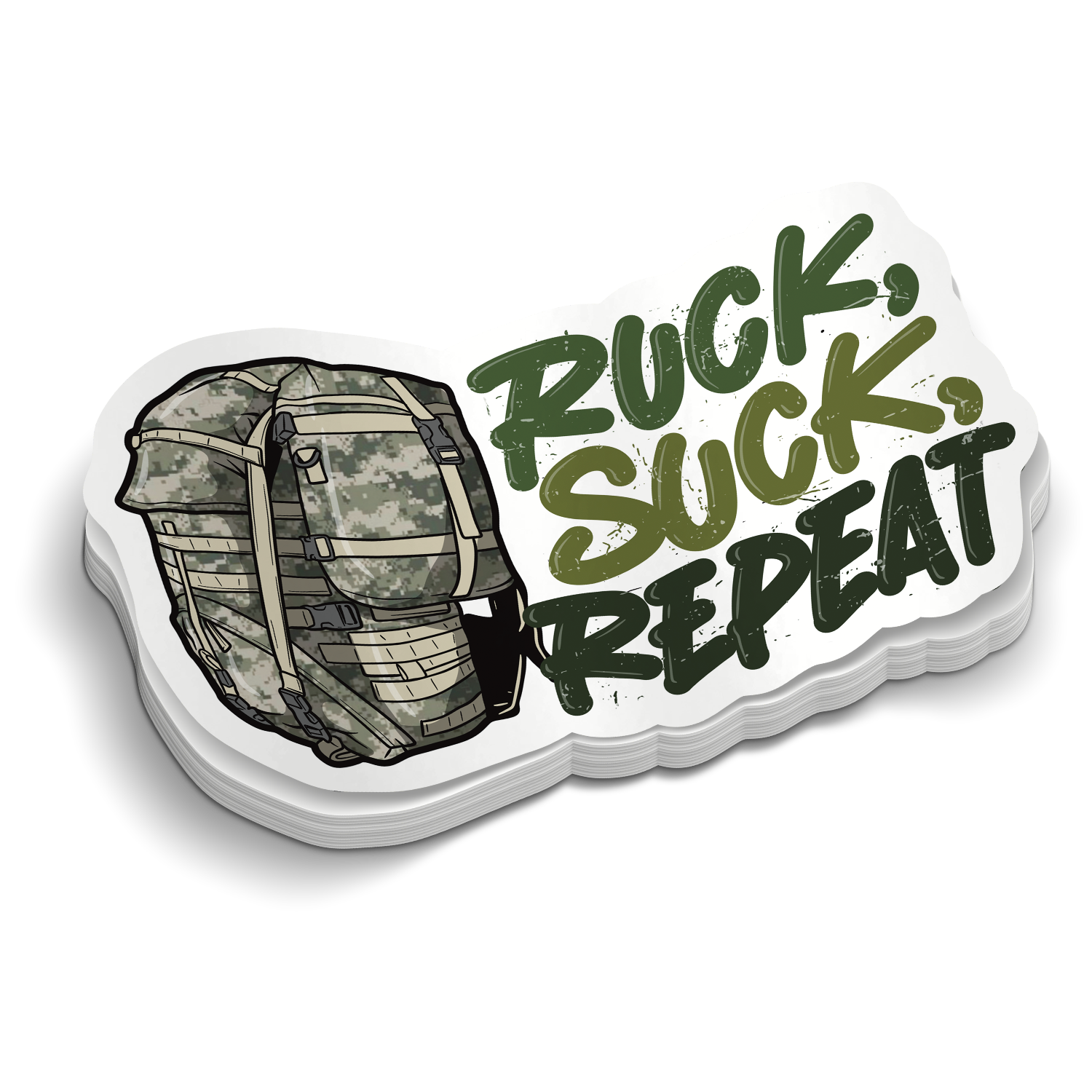 Military Stickers | Hilarious Dark Military Humor | Perfect for ...