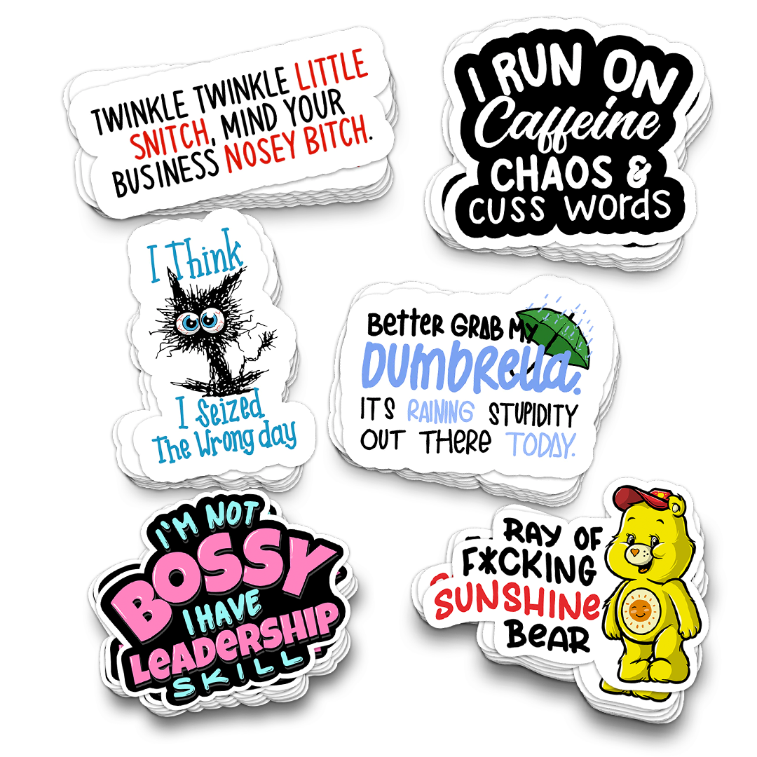 Snarky Sarcastic Stickers – Page 2